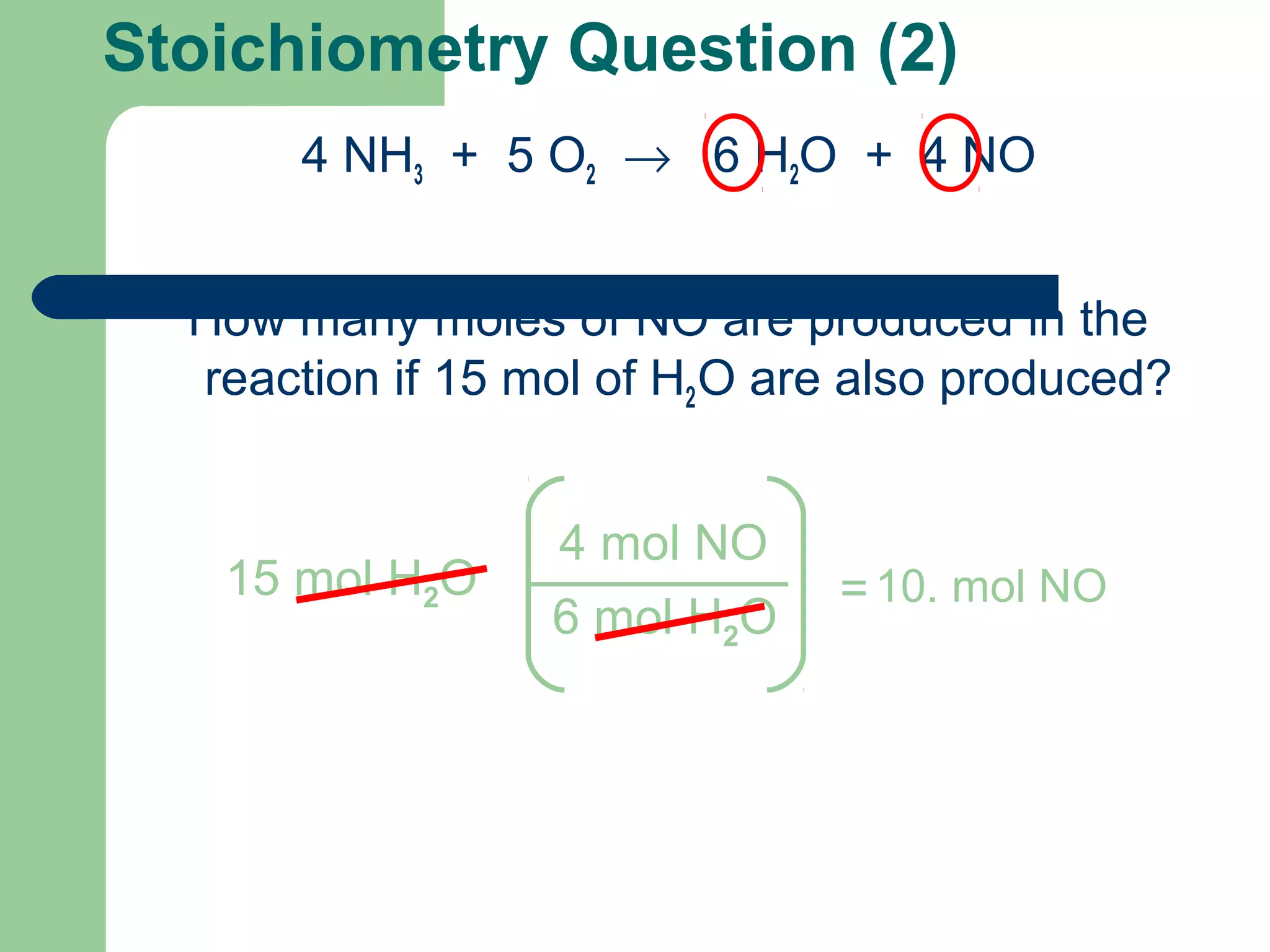 Introduction to stoichiometry | PPT