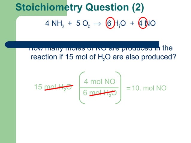 Introduction to stoichiometry | PPT