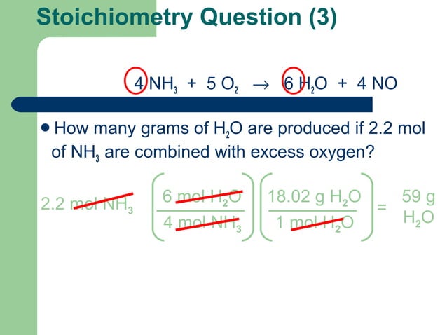 Introduction to stoichiometry | PPT