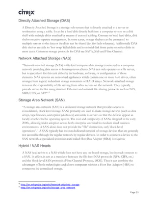 Introduction to storage technologies | PDF