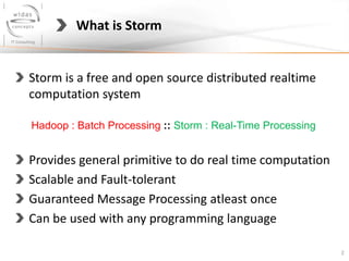 Introduction to storm | PPT
