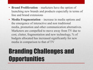 Introduction to strategic brand management | PPT
