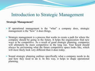Introduction to Strategic Management- Unit 1 (3).pptx