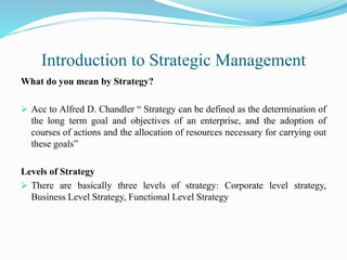 Introduction to Strategic Management- Unit 1 (3).pptx