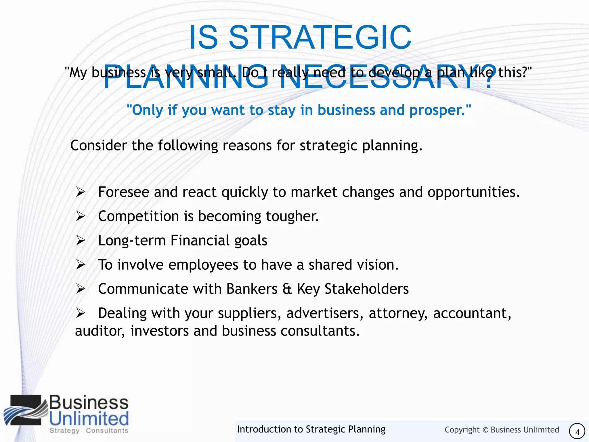 Introduction to strategic planning | PPTX | Business Administration ...