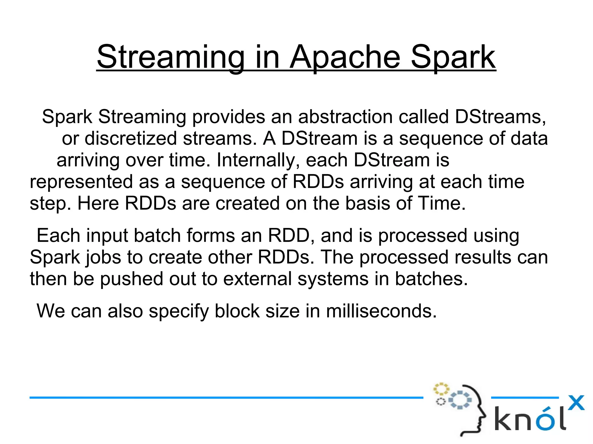 Introduction to Spark Streaming | PPT