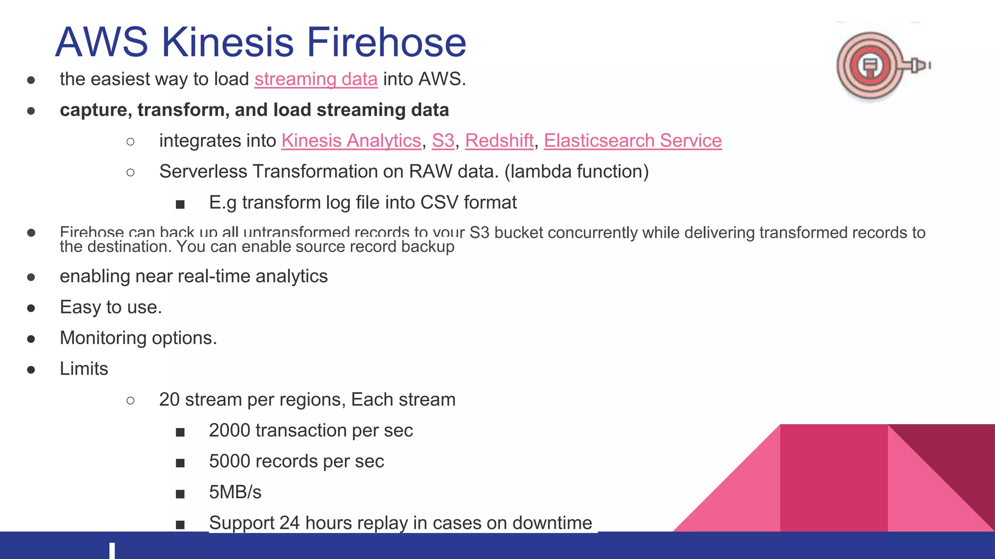 Introduction to streaming and messaging flume,kafka,SQS,kinesis | PPTX
