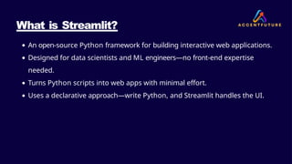 Introduction to Streamlit What & Why.pptx
