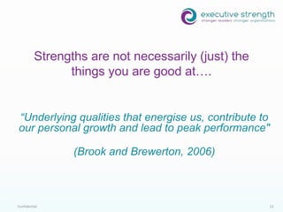Introduction to strengths | PPT