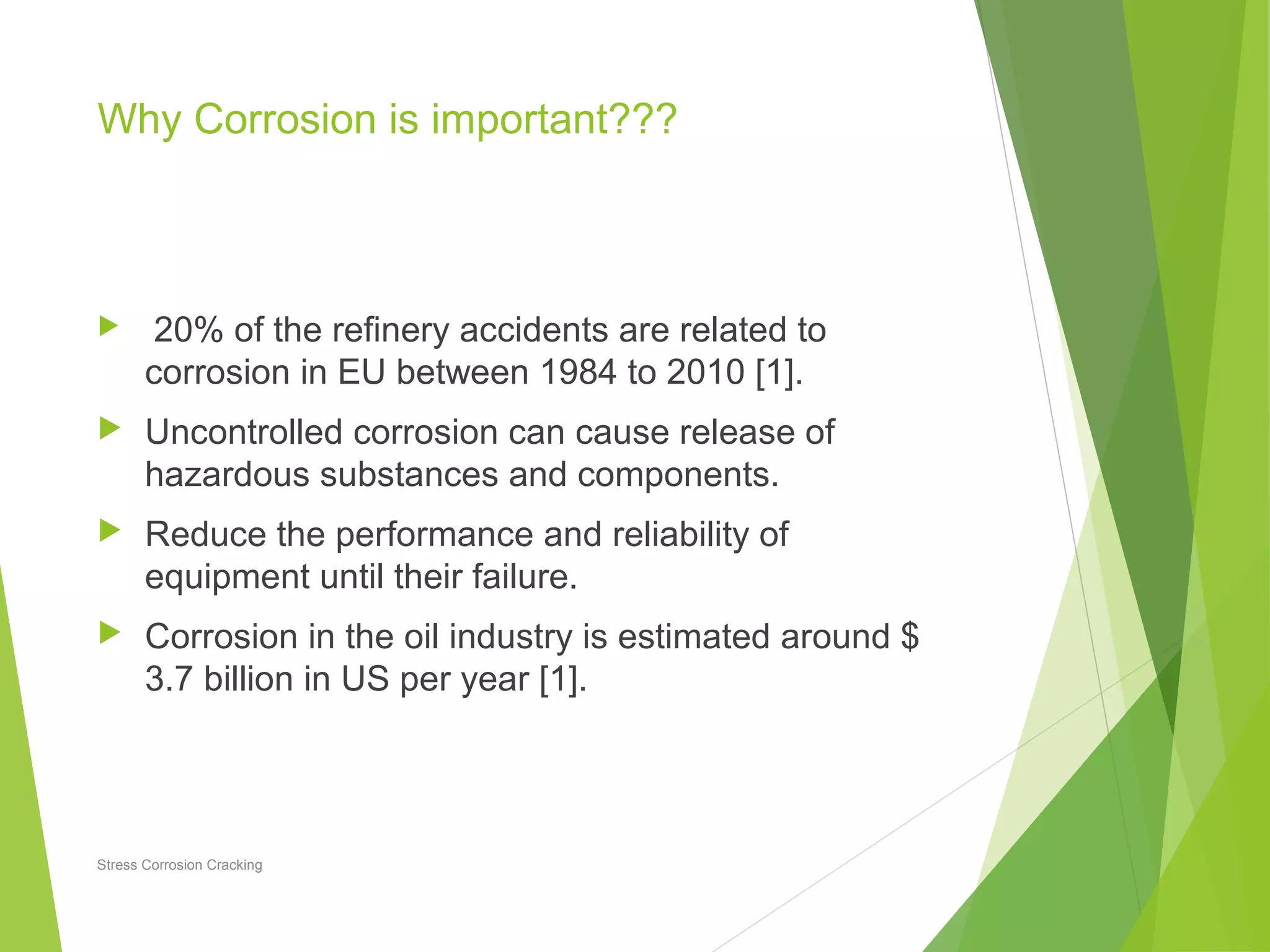Introduction to stress corrosion cracking and nace material ...