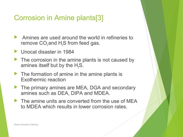 Introduction to stress corrosion cracking and nace material ...