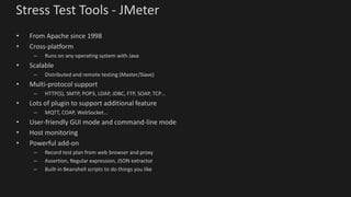 Introduction to stress test | PPTX