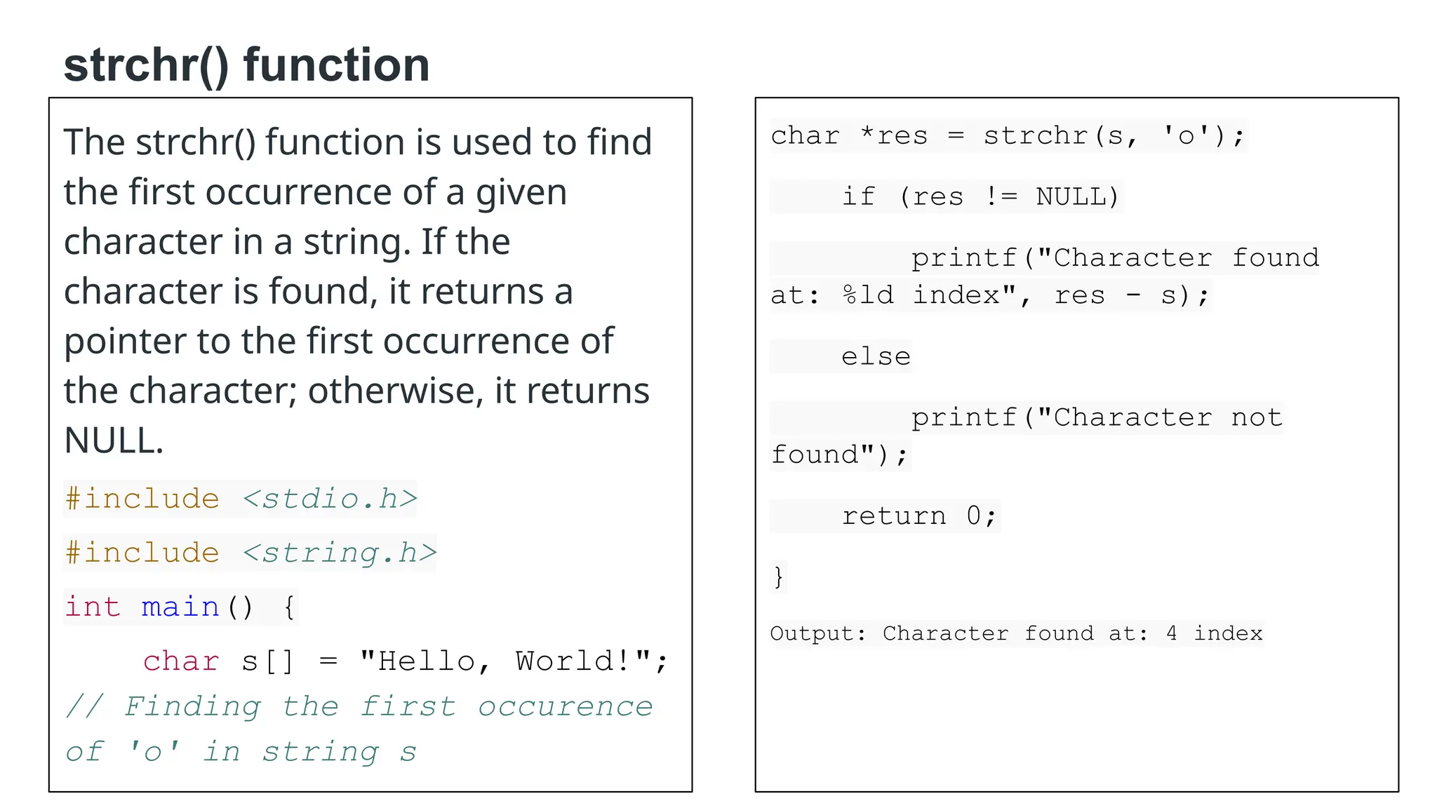 Introduction to Strings, String Handling Functions | PPTX