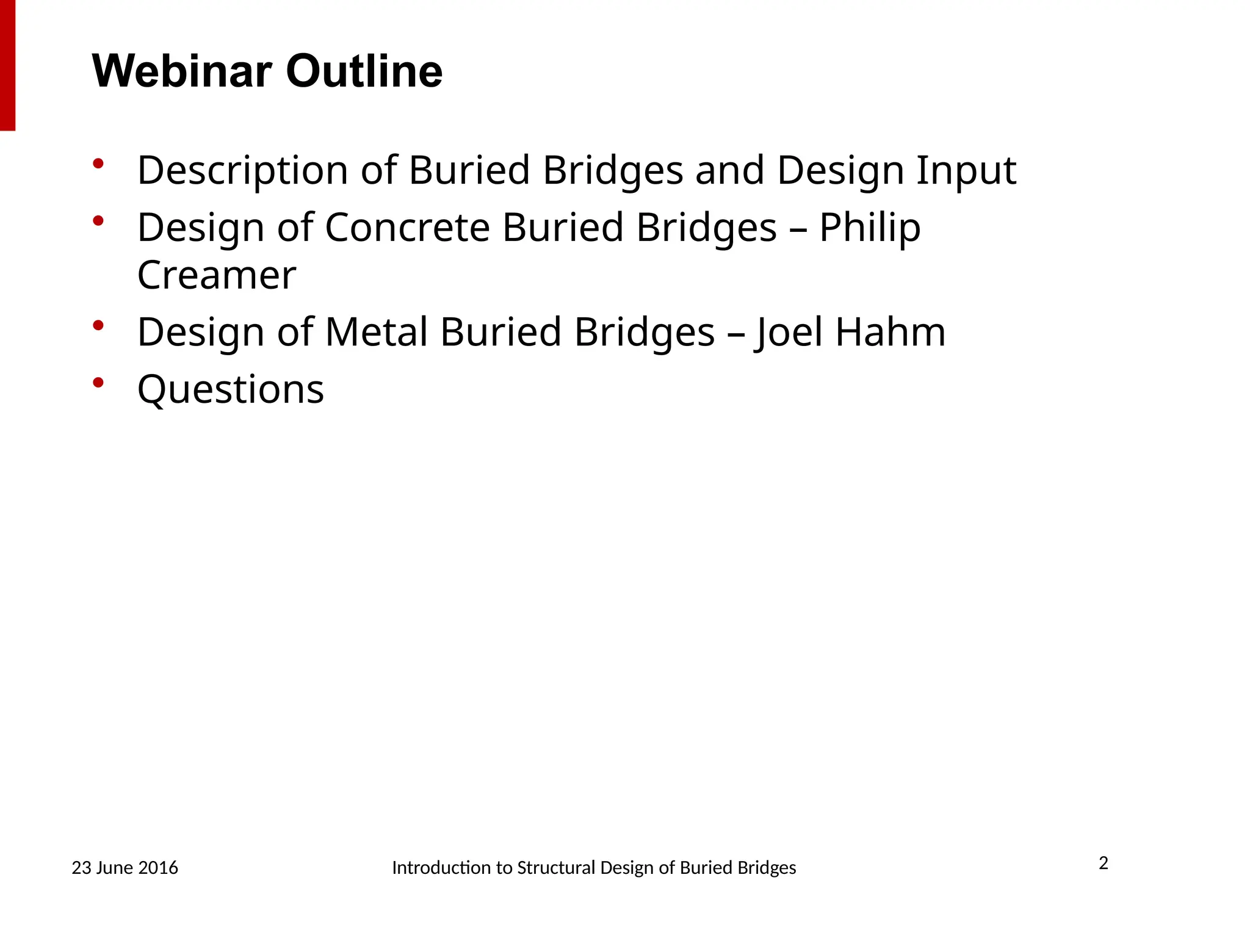 Introduction to Structural Design of Buried Bridges (Non-seismic).pptx