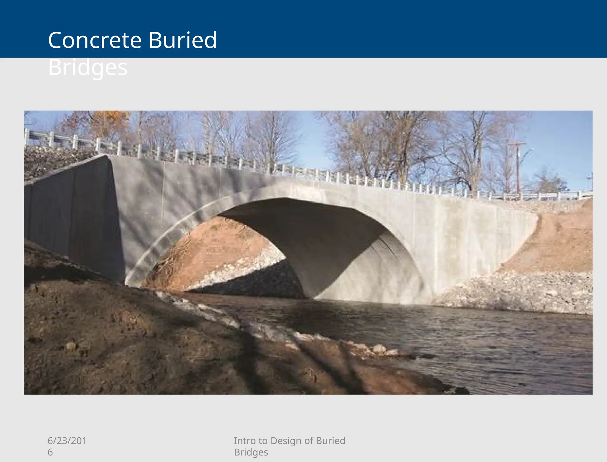 Introduction to Structural Design of Buried Bridges (Non-seismic).pptx