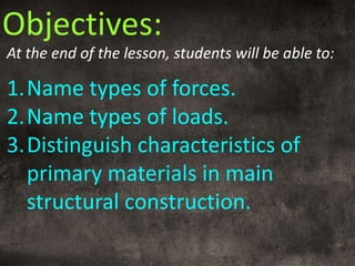 1.0 Introduction To Structure | PPTX