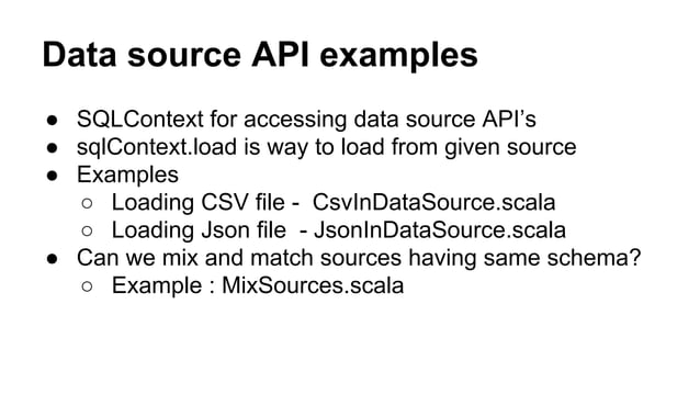 Introduction To Structured Data Processing With Spark Sql Ppt