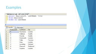 Introduction to structured query language | PDF