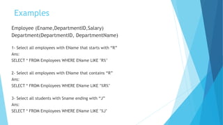Introduction to structured query language | PDF