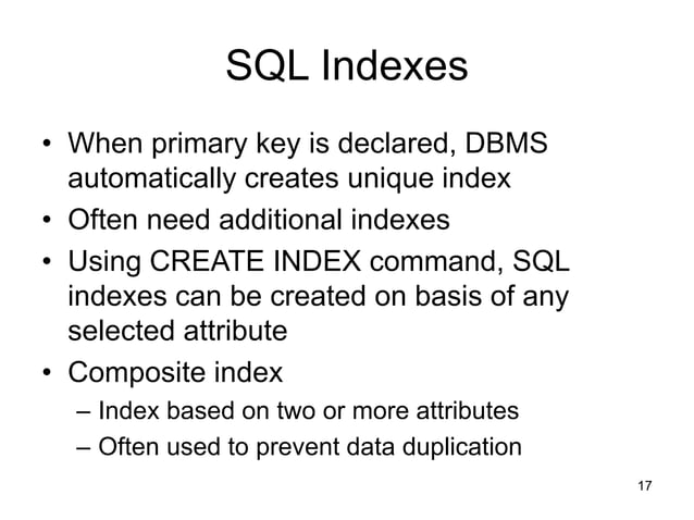 Introduction To Structured Query Language Sql 1ppt 