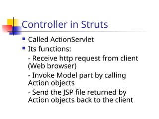 Introduction to Strutsdfkjntooijpikpdpok | PPT | Web Design and HTML | Internet