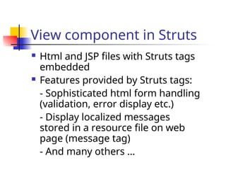 Introduction to Strutsdfkjntooijpikpdpok | PPT | Web Design and HTML | Internet