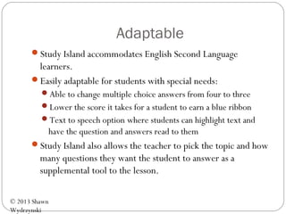 Introduction to study island | PPT