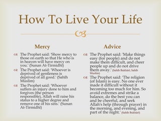 Introduction to sunnah slideshow | PPSX