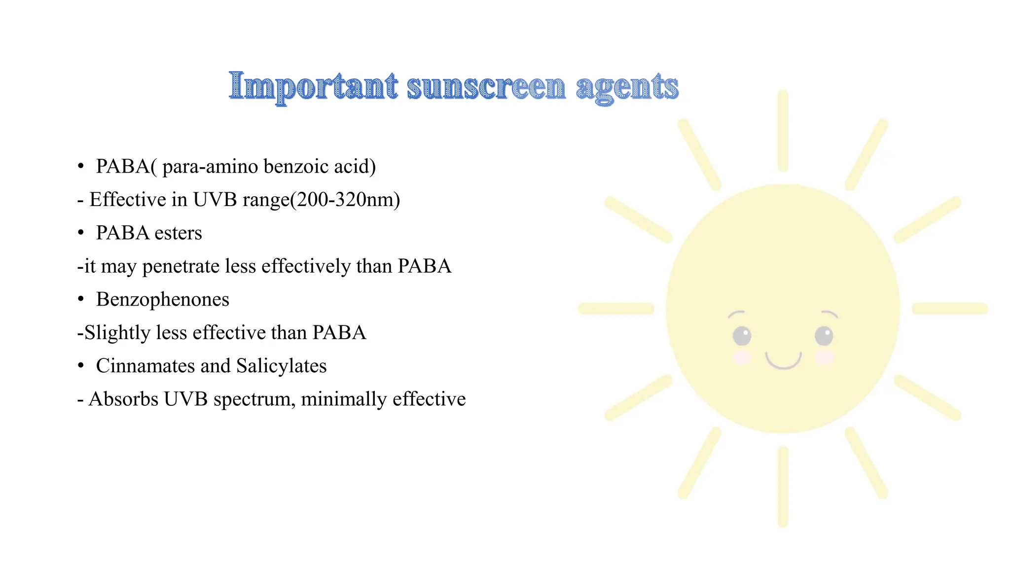 Introduction to sun protection, classification of sunscreens and SPF | PPTX