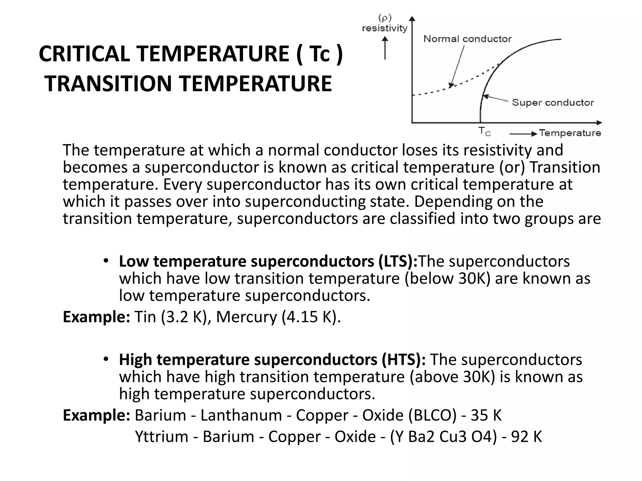 Introduction to superconductivity | PPTX