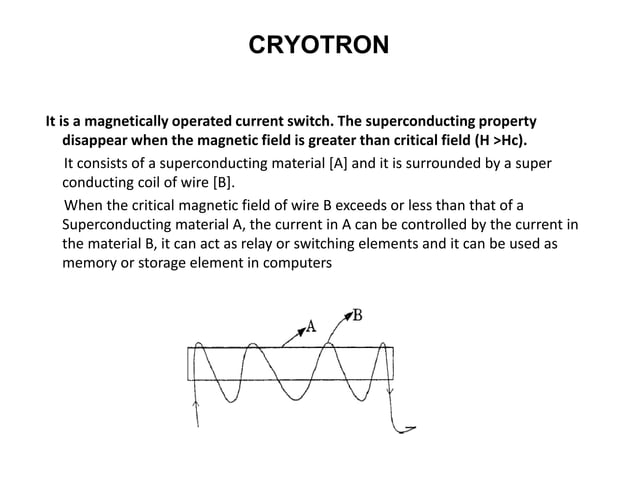 Introduction to superconductivity | PPTX | Chemistry | Science