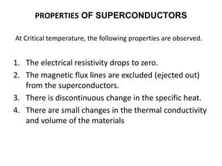 Introduction to superconductivity | PPTX