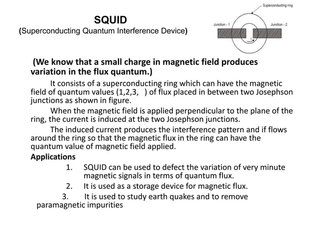 Introduction to superconductivity | PPTX | Chemistry | Science