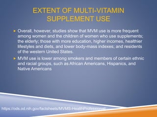 Introduction to supplements. module 1.rev.2019