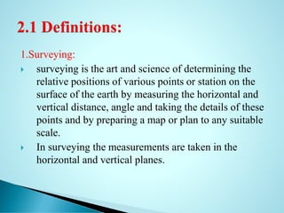 Introduction to survey | PDF