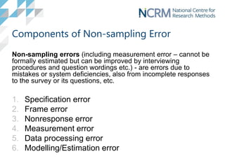 Introduction to Survey Data Quality | PPTX