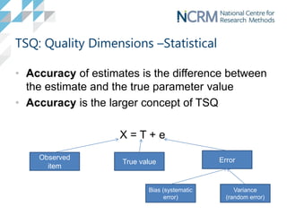 Introduction to Survey Data Quality | PPTX