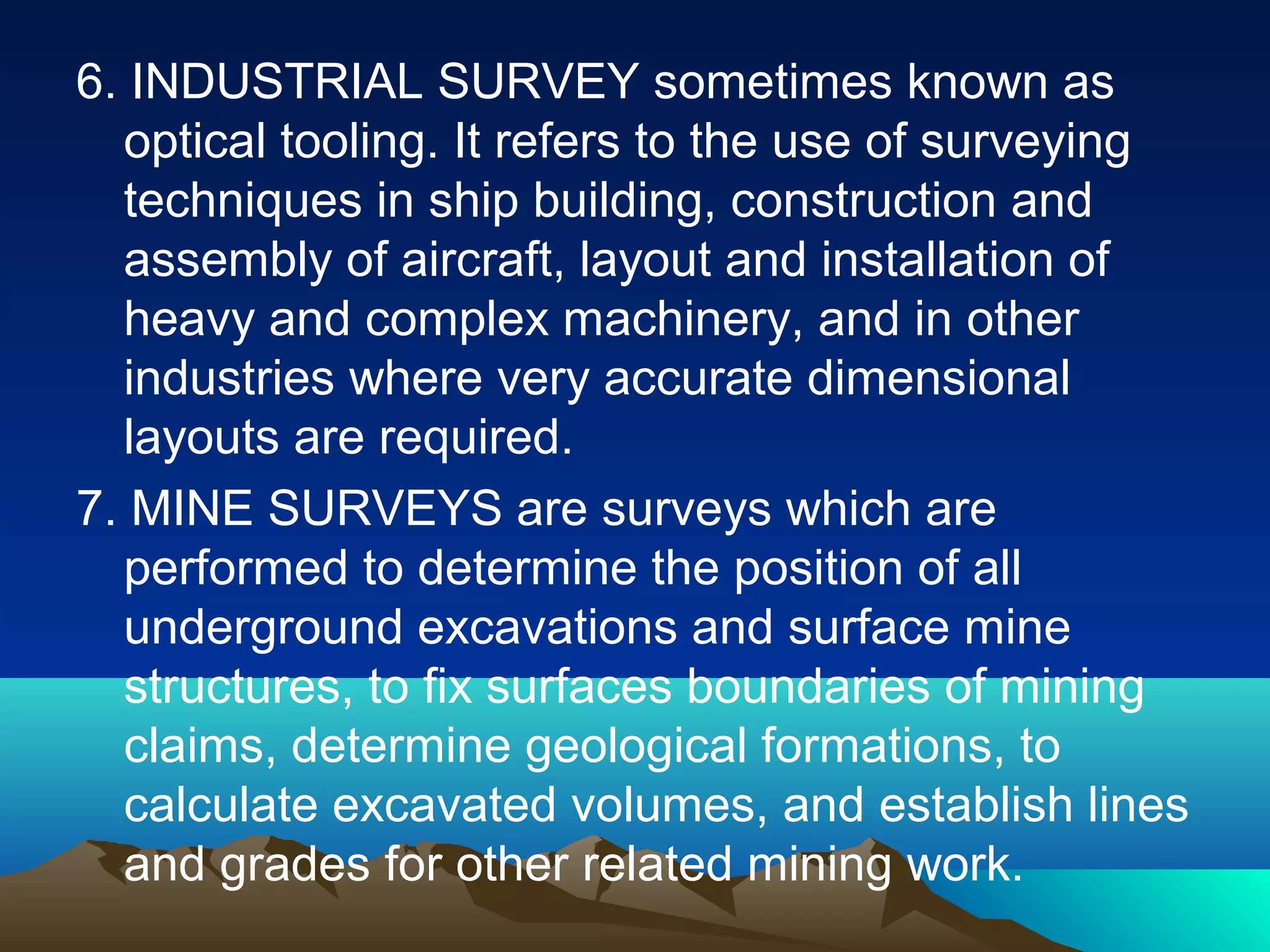 Introduction to surveying | PPT