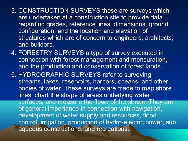 Introduction to surveying | PPT
