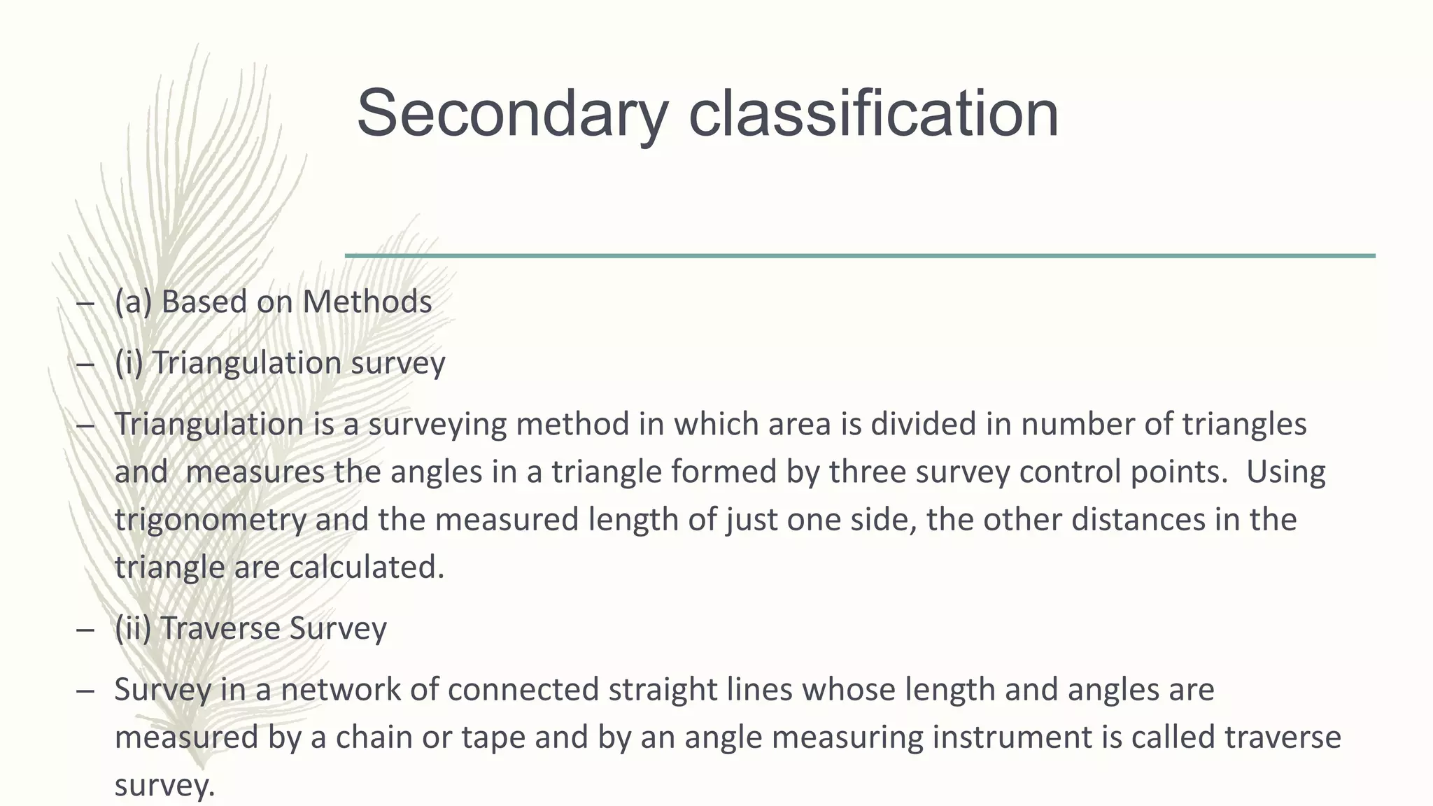 Introduction to surveying | PPTX