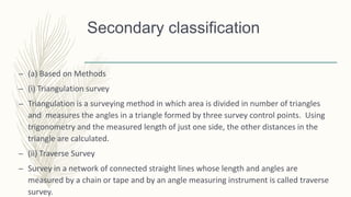 Introduction to surveying | PPTX