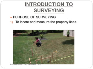 Introduction to surveying | PPTX