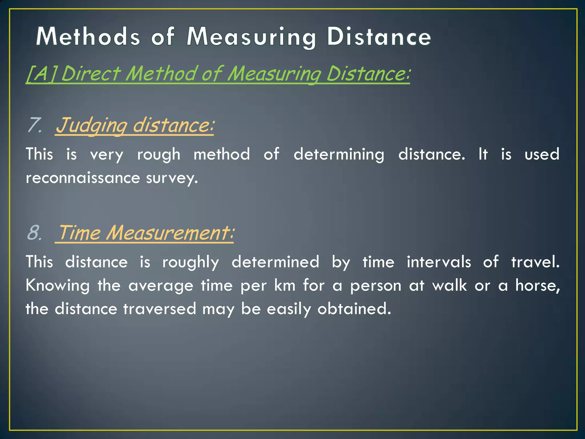 Introduction to surveying, ranging and chaining | PDF