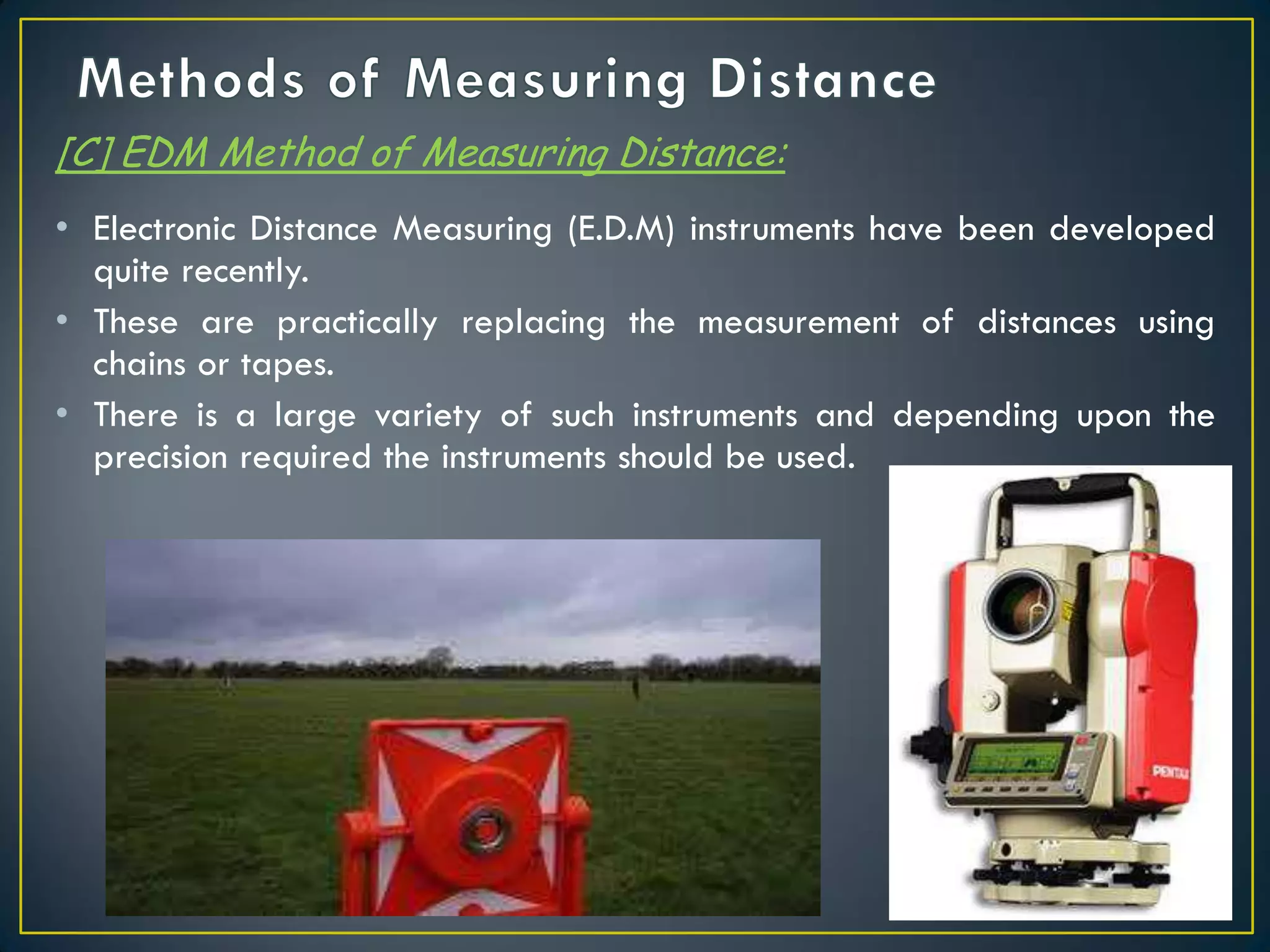 Introduction to surveying, ranging and chaining | PDF