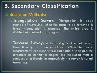 Introduction to surveying, ranging and chaining | PDF