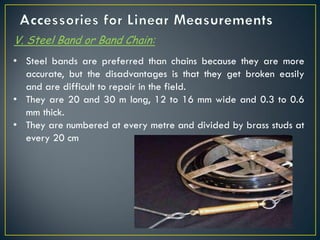 Introduction to surveying, ranging and chaining | PDF