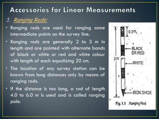 Introduction to surveying, ranging and chaining | PDF