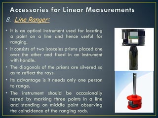 Introduction to surveying, ranging and chaining | PDF