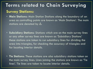 Introduction to surveying, ranging and chaining | PDF