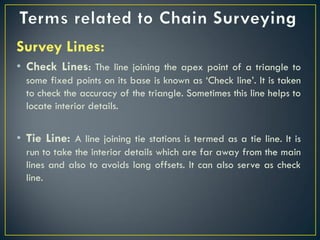 Introduction to surveying, ranging and chaining | PDF